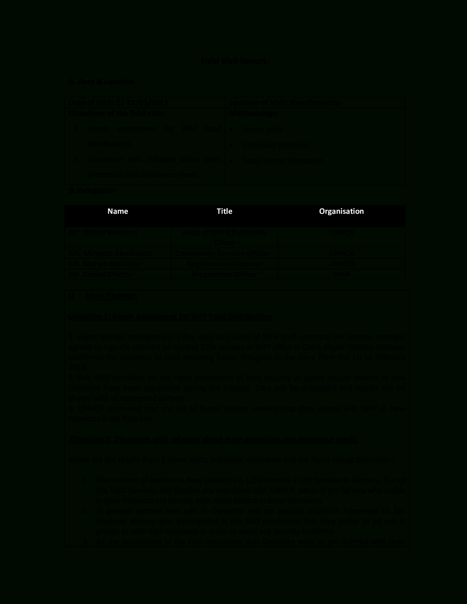 Focus Group Discussion Report Template Best Layout Templates